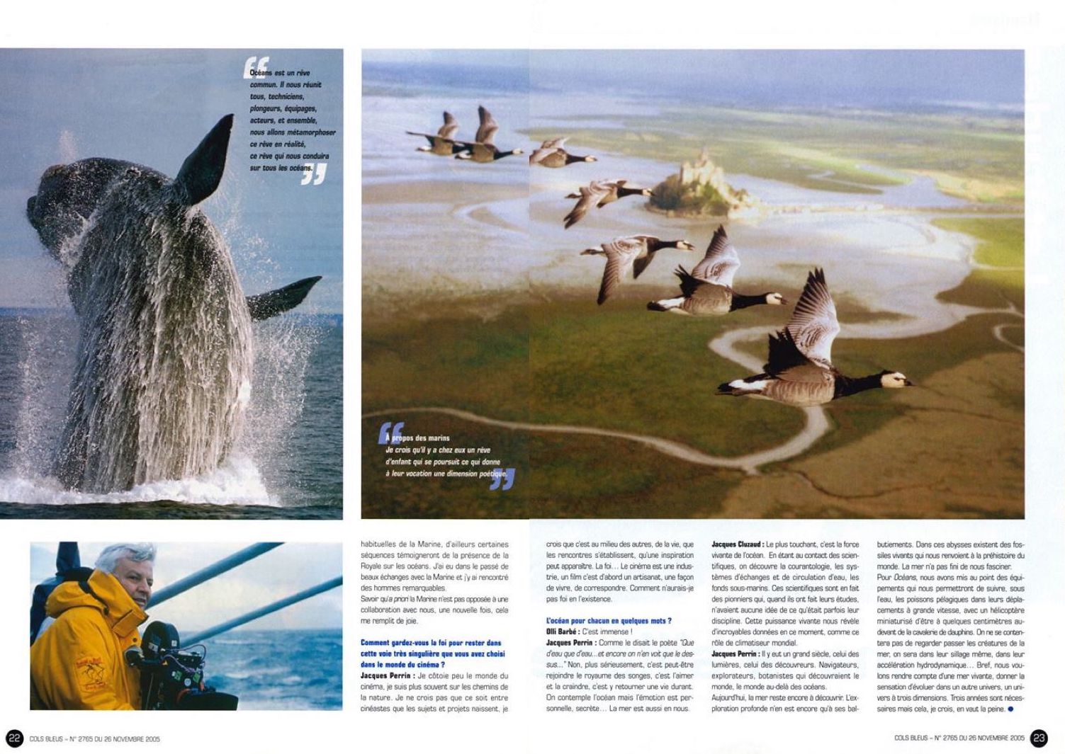 Les océans selon Jacques Perrin - Stéphane DUGAST